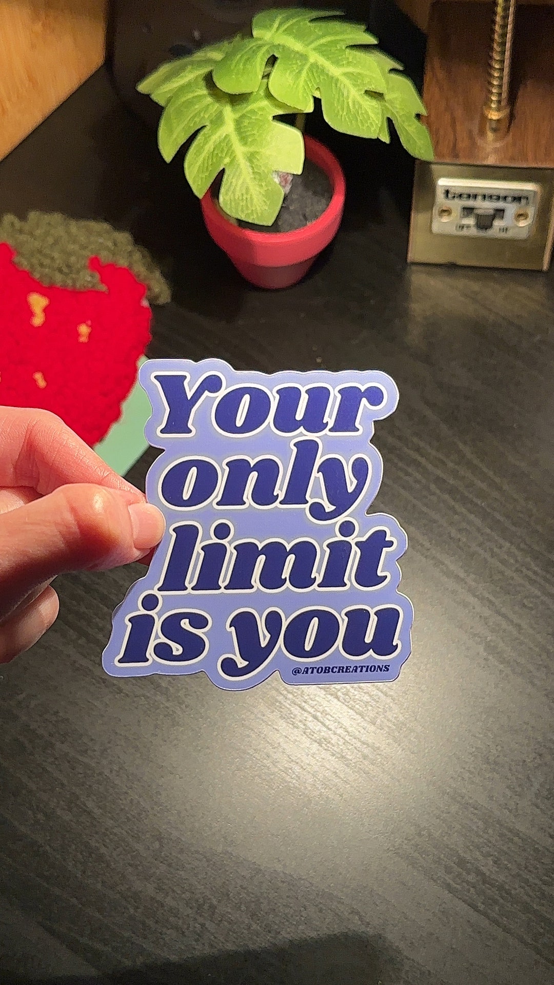Your Only Limit is You Sticker, Motivational Water Bottle Sticker - Etsy