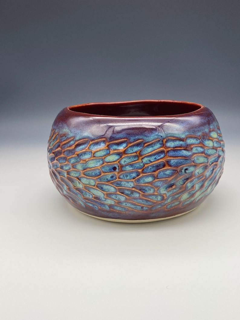 Made to Order Planter Hand Carved Pottery Pot for Plants With - Etsy