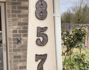 Made to Order House Numbers, Ceramic Address Numbers, Stoneware ...