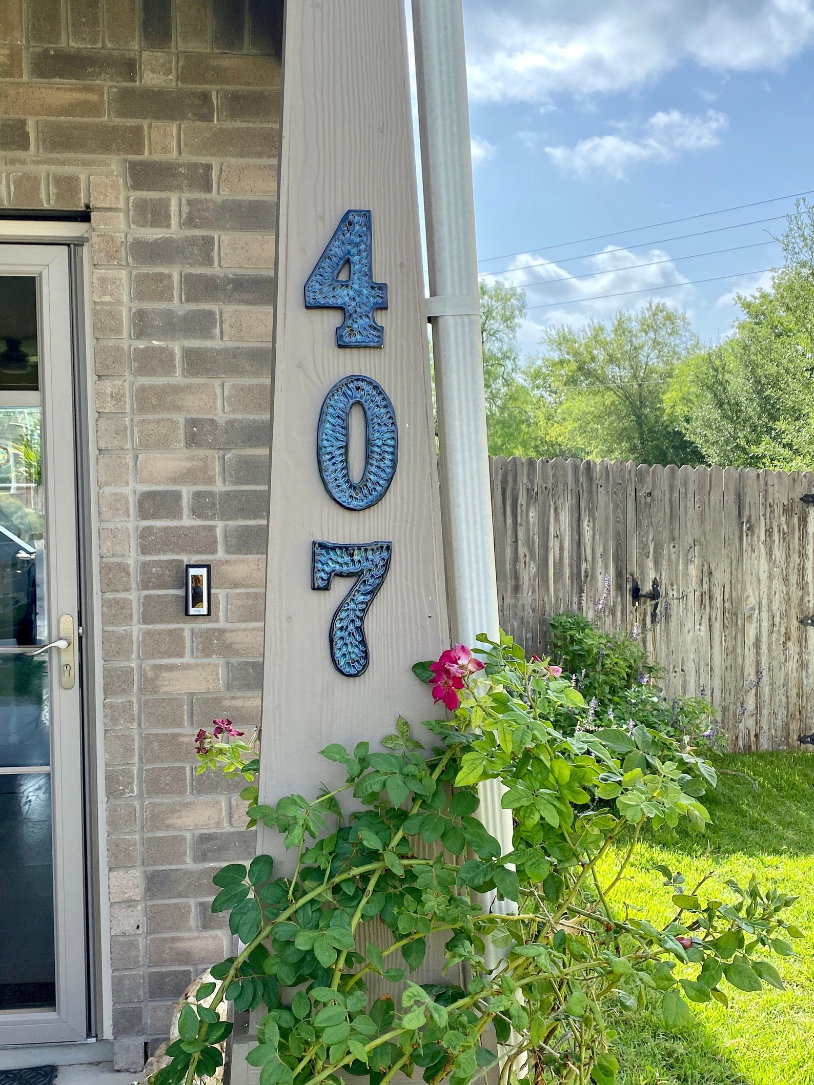 Made to Order House Numbers Ceramic Address Numbers - Etsy