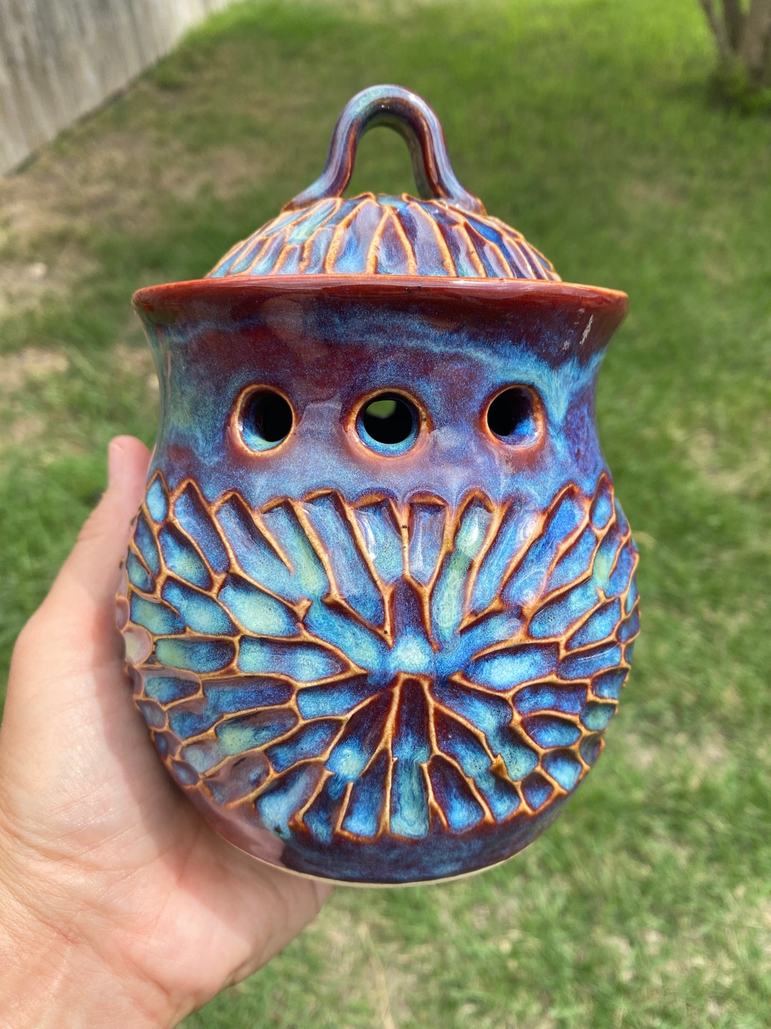 Made to Order Garlic Keeper Handmade Stoneware Pottery - Etsy