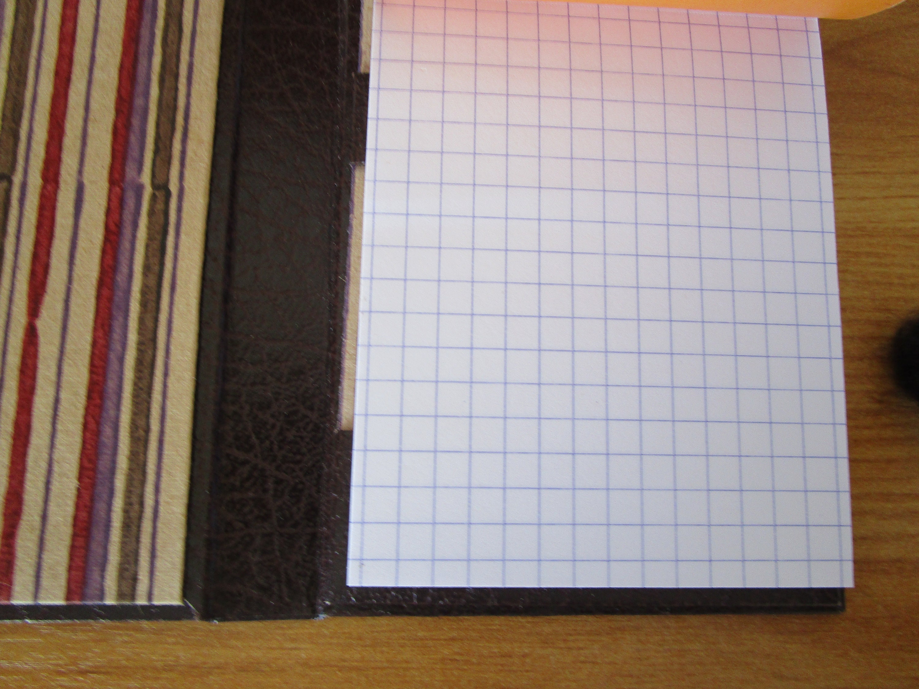 Small Rectangular Note Pad, Note Book Holders,brown,pink,printed Paper ...