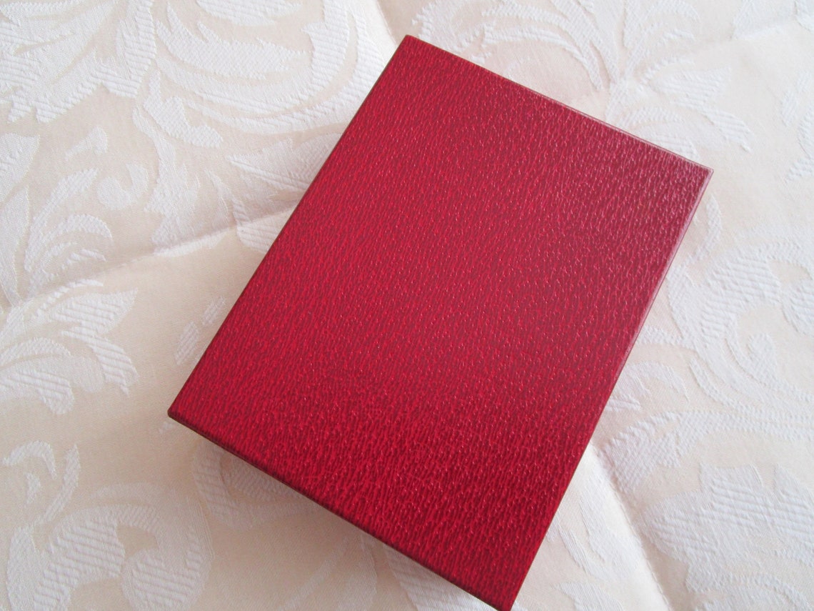 Bridge/playing Cards Box Carry Box 2 Compartments 1 Lid | Etsy