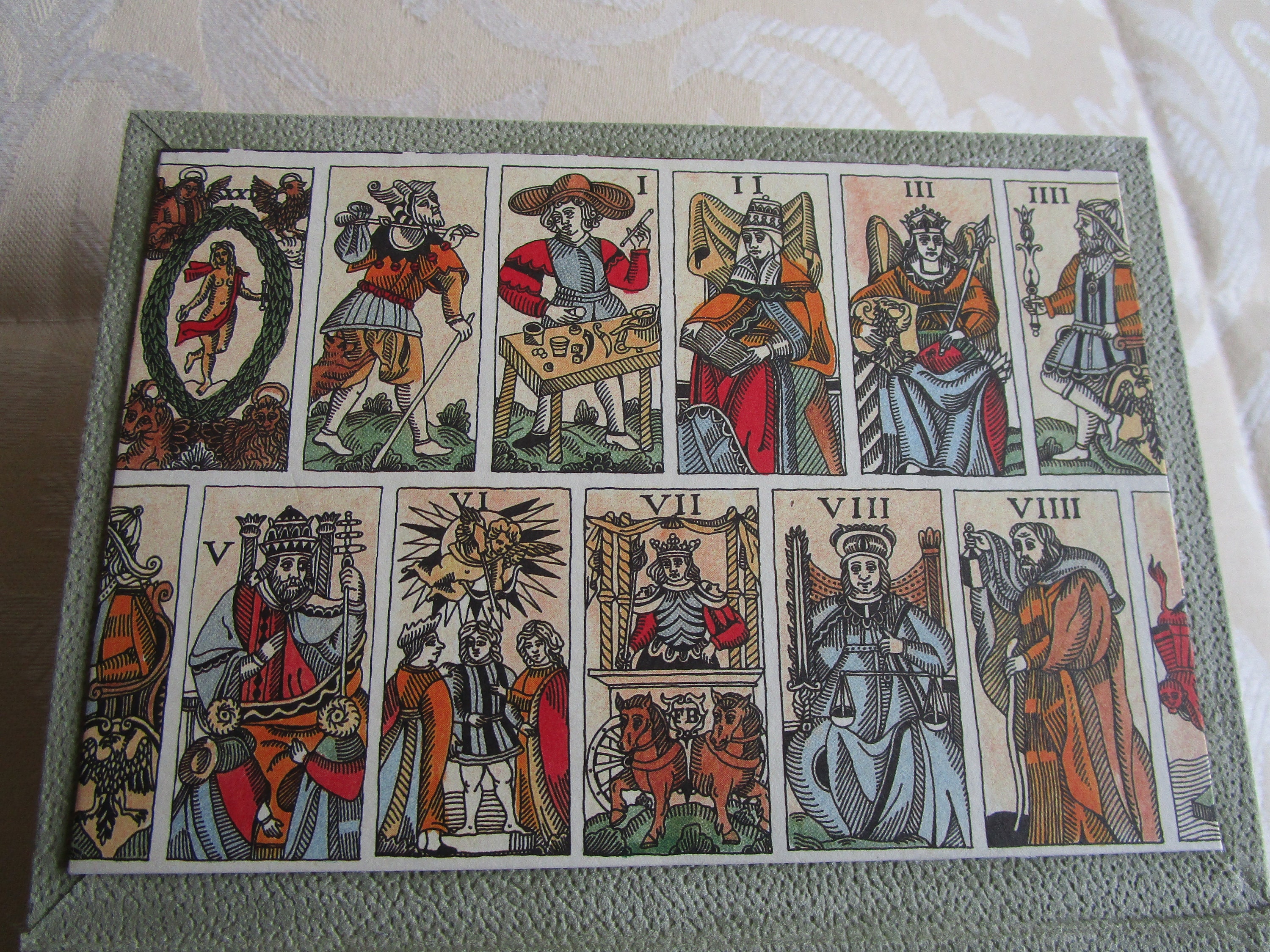 Bridge/playing Cards Box, Carry Box, 2 Compartments, 1 Lid, Handmade ...