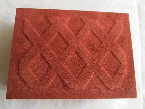 Bridge/playing Cards Box Carry Box 2 Compartments 1 Lid - Etsy