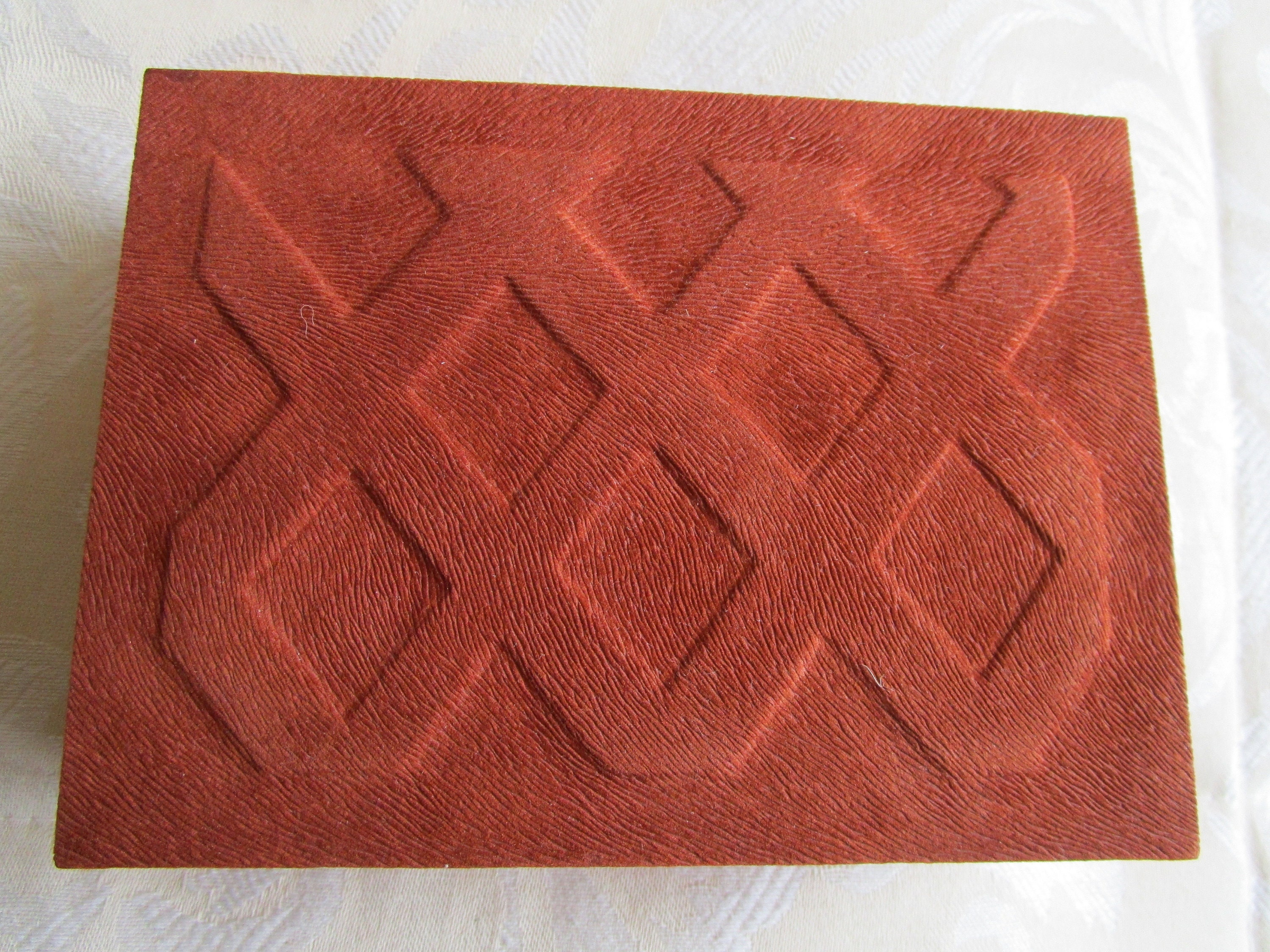 Bridge/playing Cards Box Carry Box 2 Compartments 1 Lid - Etsy