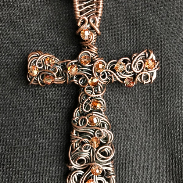 Wire Cross - Etsy