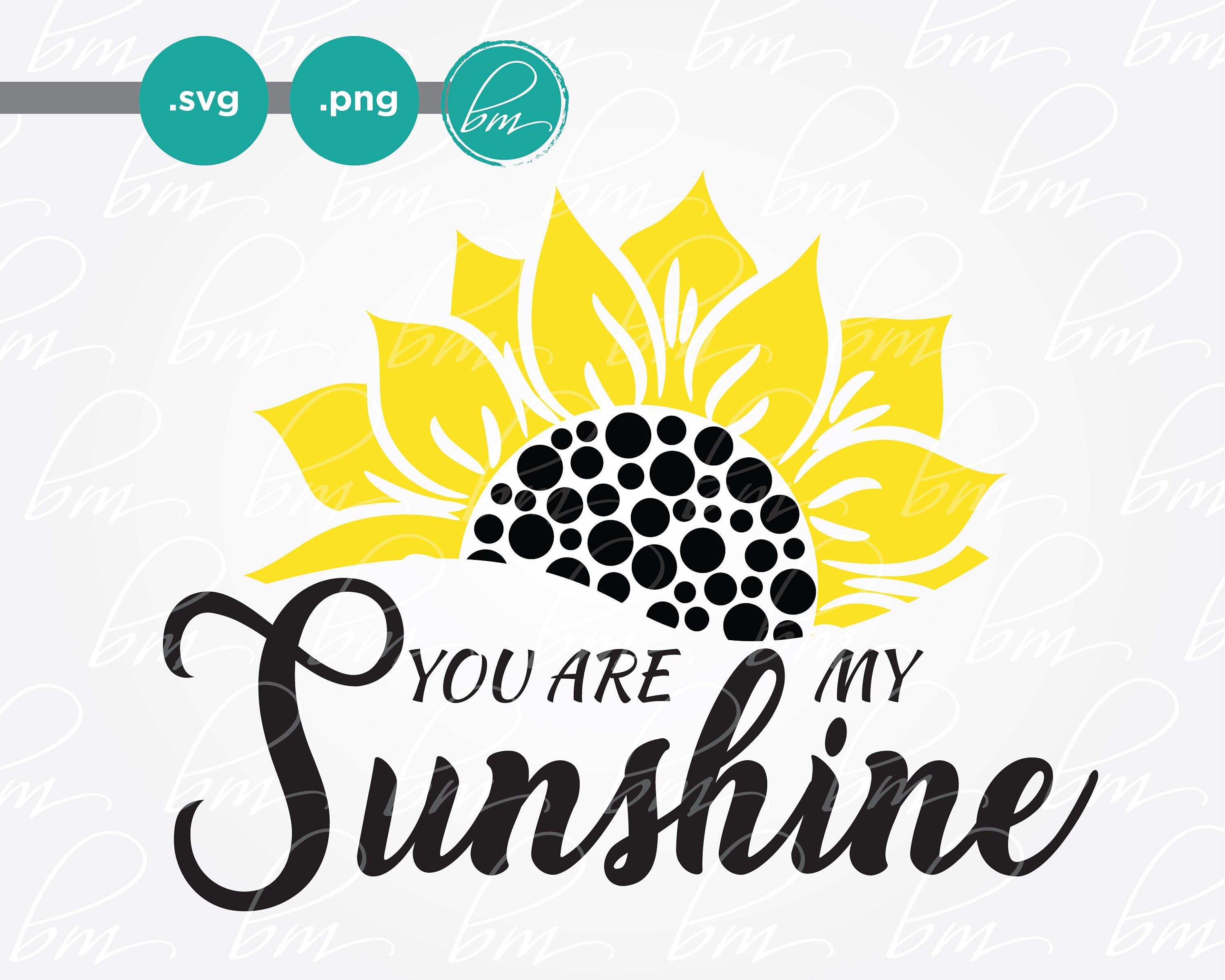 Drawing & Illustration Vector You Are My Sunshine SVG PNG Cute Shirt ...