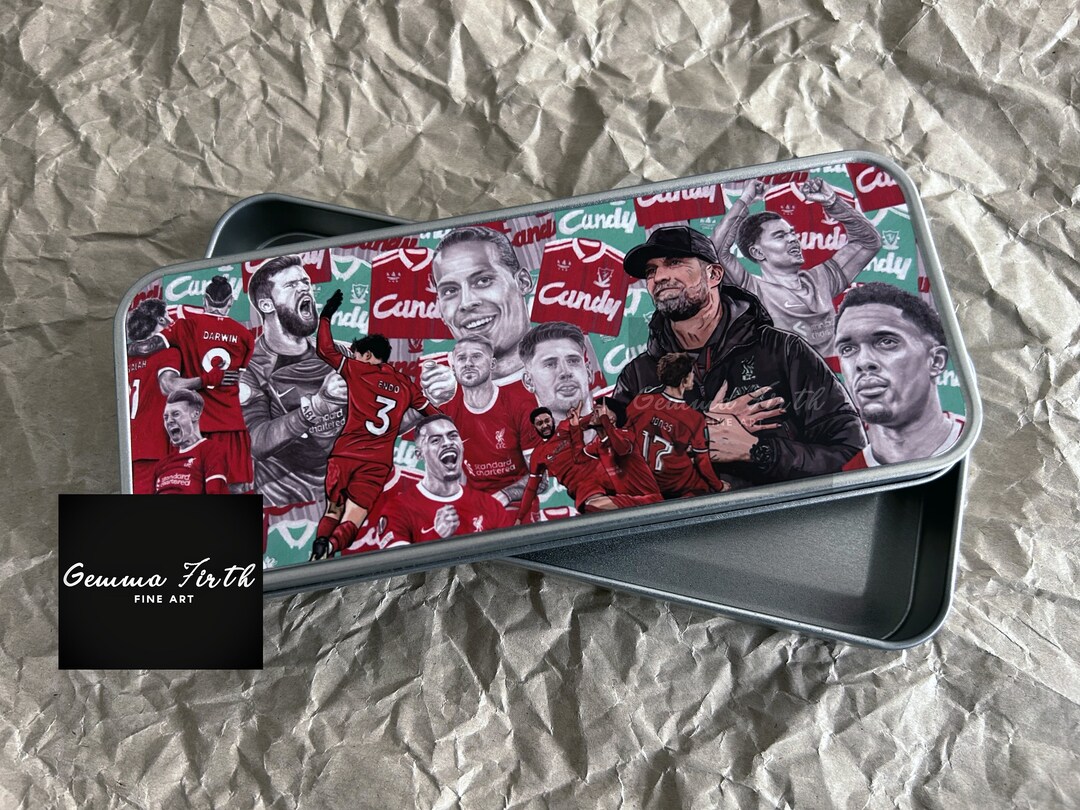 Football Pencil Case Liverpool Fan Collage Original Artwork | Back to ...