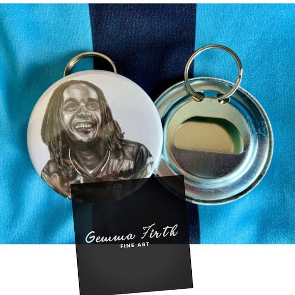 Leeds United Keyring - Etsy UK