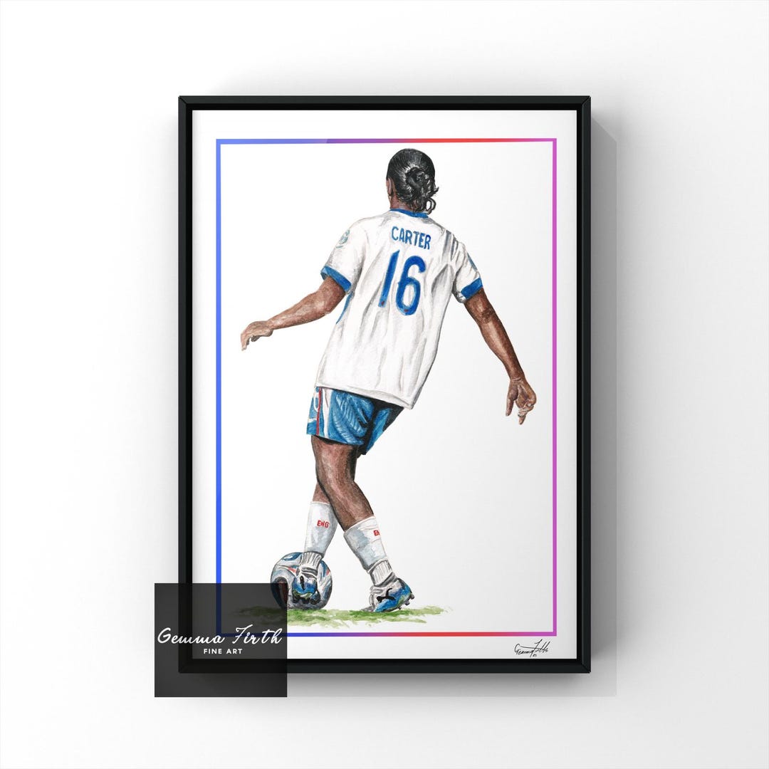 Jess Carter Inspired Print Watercolour Painting Original Artwork ...