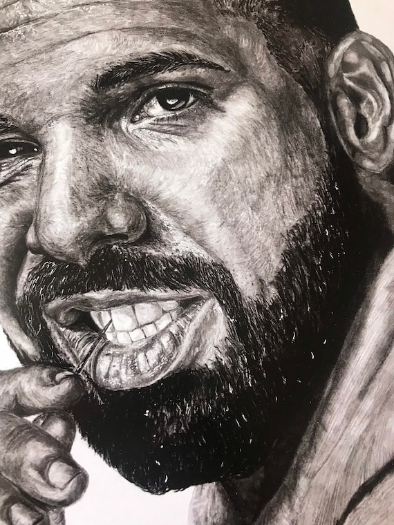 Drake Drawing Rapper