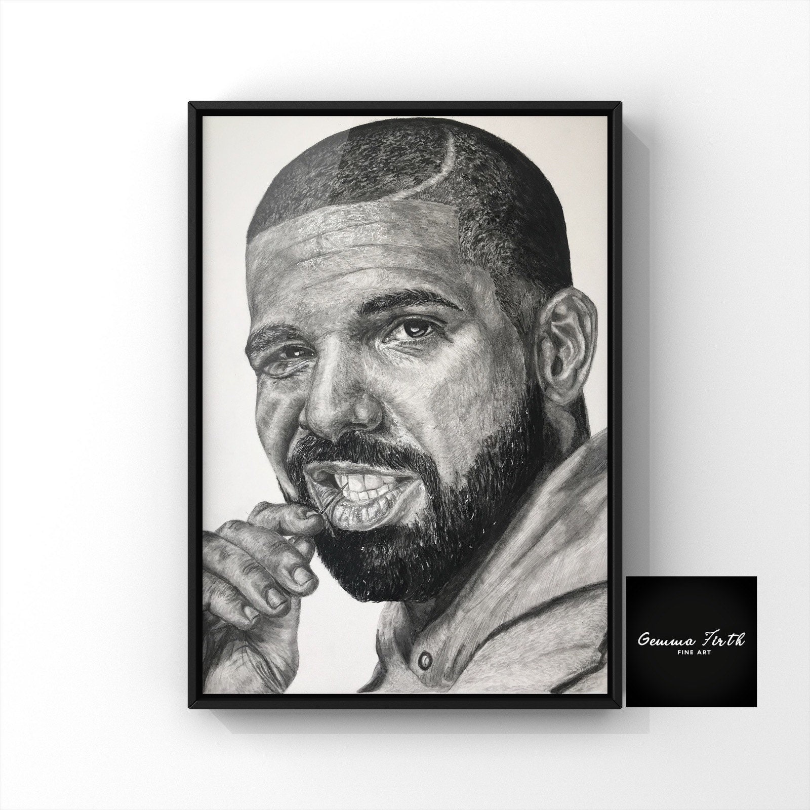 Pencil Drawing Of Drake