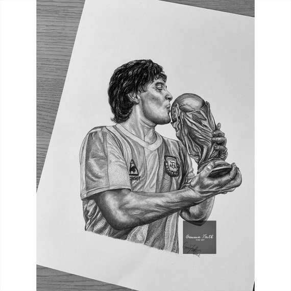 Dessin Au Crayon De Football