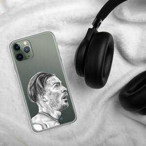 Jack Grealish Inspired Pencil Drawing Clear Case for Iphone® - Etsy Canada