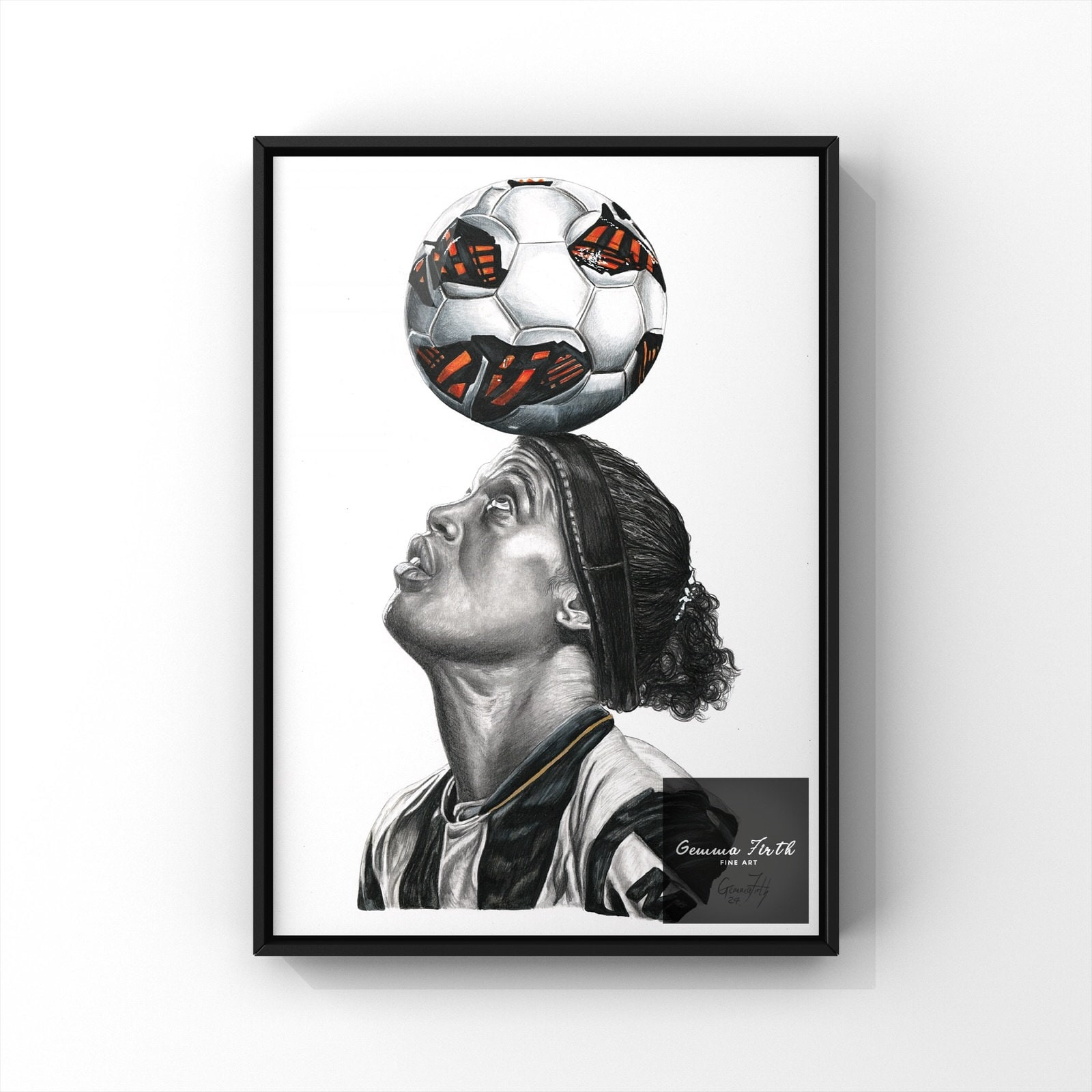 How To Draw Ronaldinho Jersey