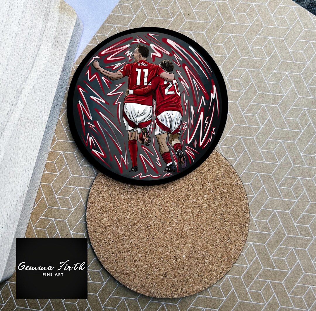 Chris Wood and Jota Coaster Drawing Round Coaster Design Forest ...