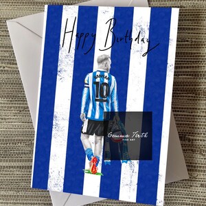 Sheff Wed Inspired Birthday Cards A5 Size Handmade - Etsy