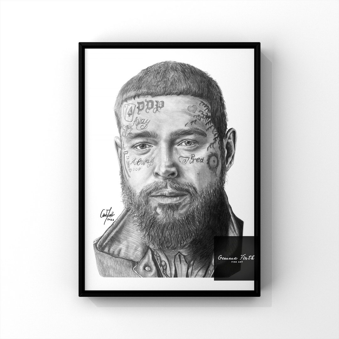 Famous Singer Pencil Drawing Post M Pencil Drawing Print A4 Size ...