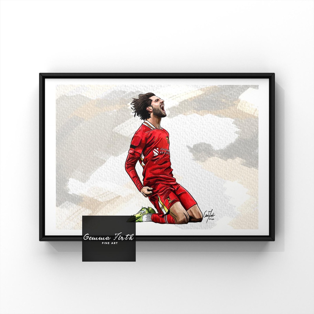 Drawing of Dominik Szoboszlai Inspired Drawing Print A4 A5 A3 Original ...