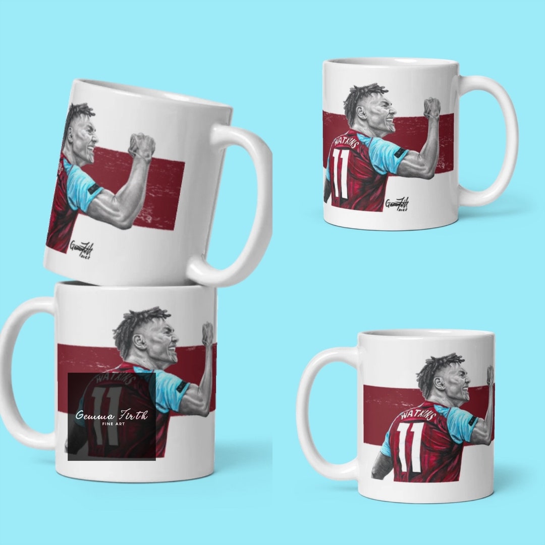 Drawing of Ollie Watkins Drawing Mug Original Artwork - Etsy