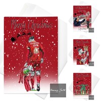 Liverpool Christmas Card - Mo Salah Mo Mo Mo - Etsy UK