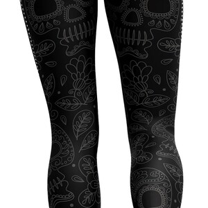 Realistic Skeleton With Black Zipper Capris - Etsy