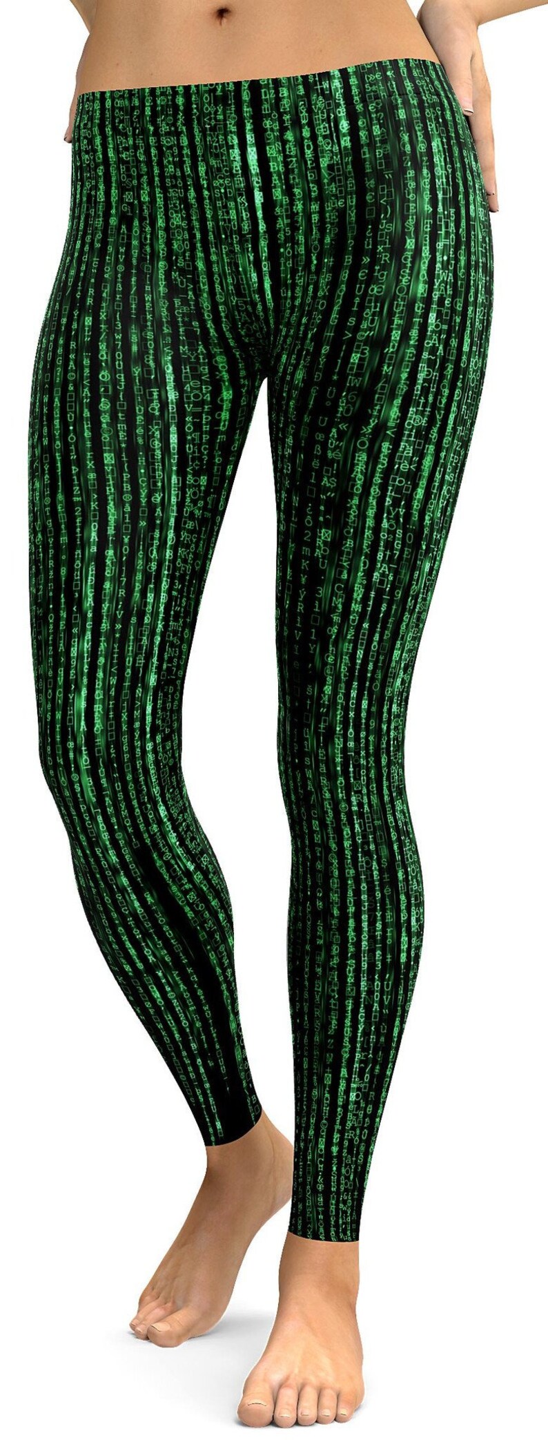 Matrix Inspired Leggings - Etsy