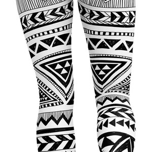 Aztec Pattern Leggings - Etsy