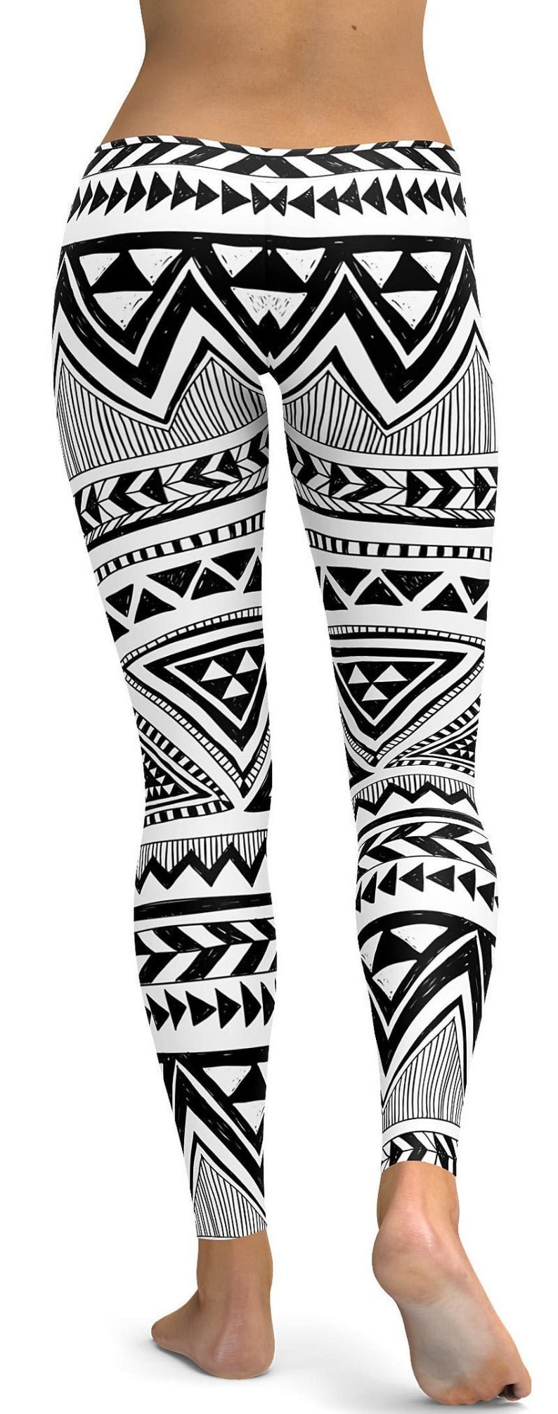 Aztec Pattern Leggings - Etsy