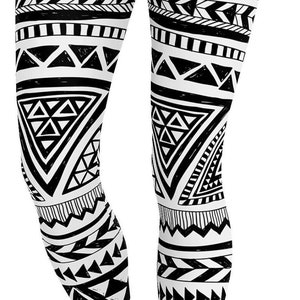 Aztec Pattern Leggings - Etsy