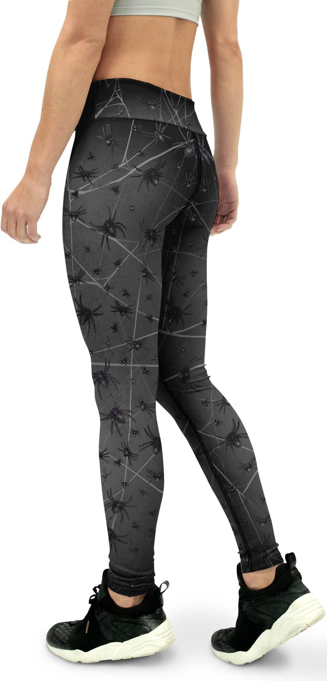 Crawling Spiders Yoga Pants - Etsy