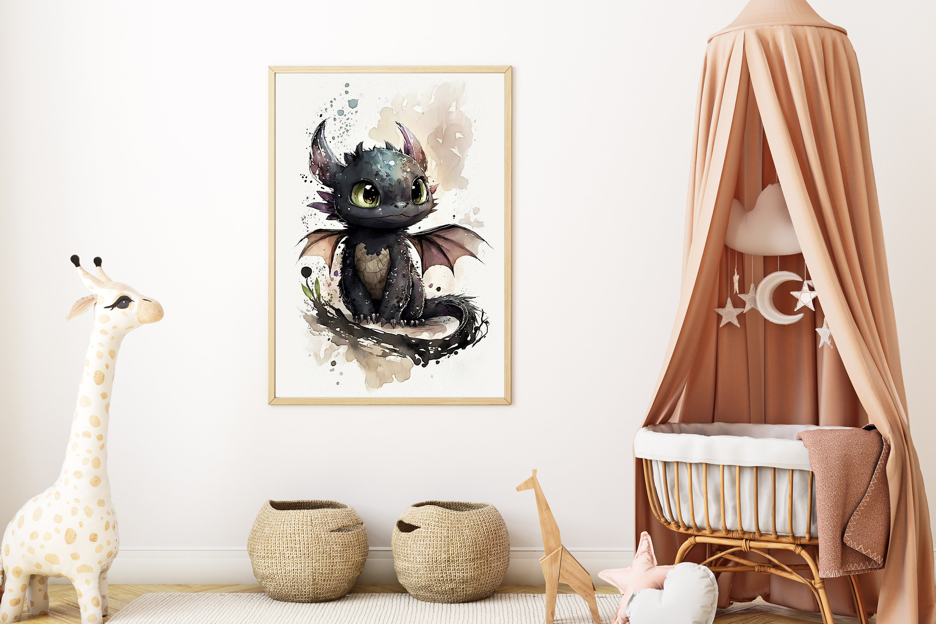 Toothless How to Train Your Dragon Print Poster Kids Party - Etsy