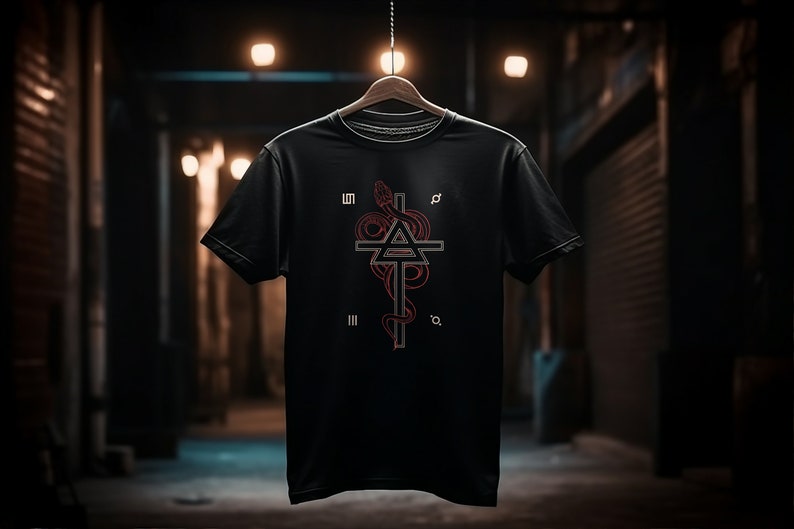 Thirty Seconds to Mars T-shirt Snake Triad Glyphs Fanart 30stm ...