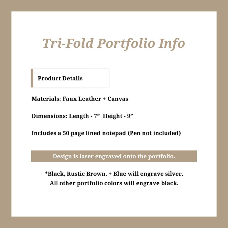 Personalized Padfolio, Refillable Notebook, Small Portfolio ...
