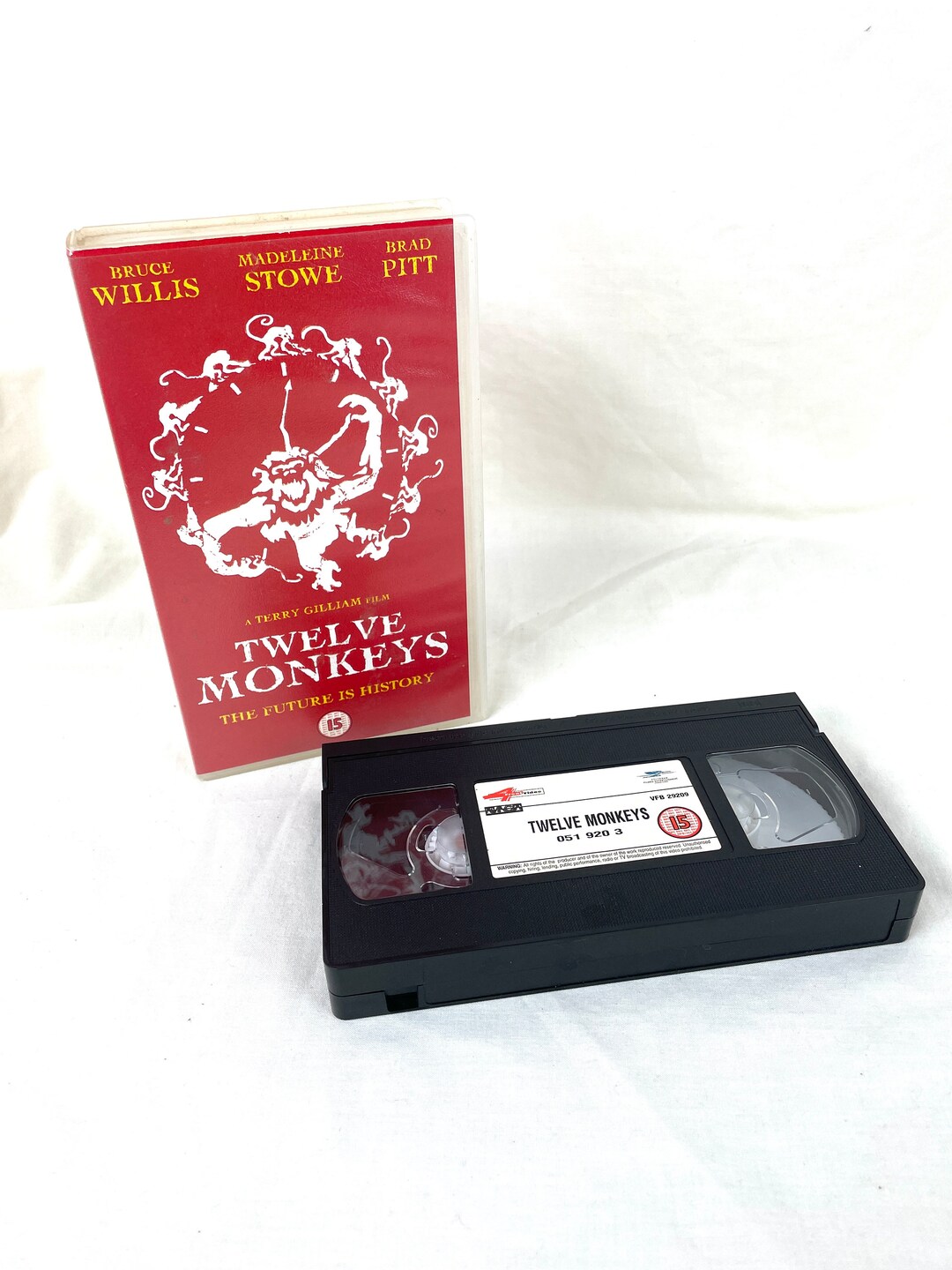Twelve Monkeys VHS Video - Etsy