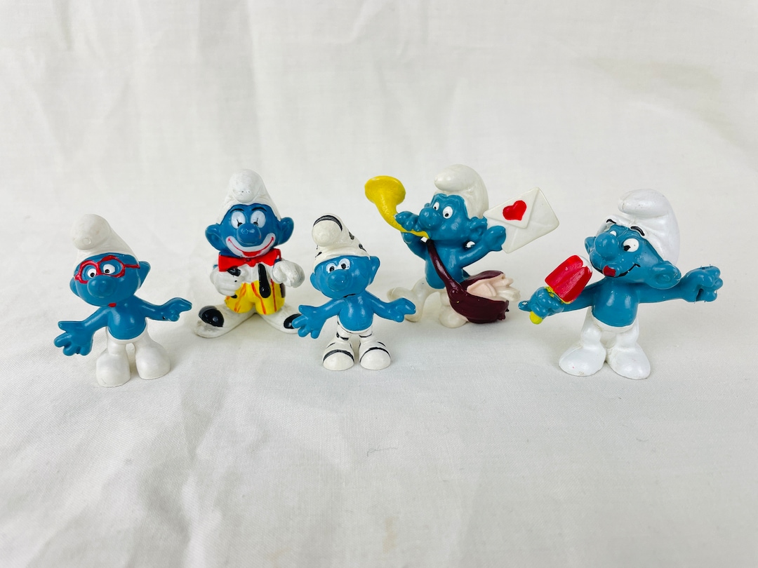 Vintage Smurf Figures 1960s & 1970s Pick Your Own - Etsy
