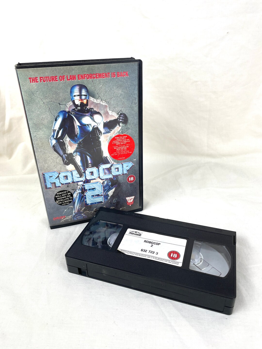 Robocop 2 VHS Video - Etsy