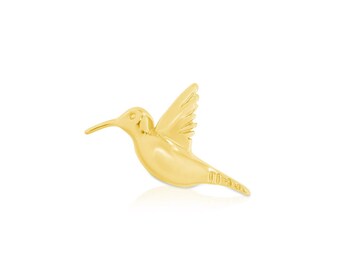 14K Solid Yellow, Rose, White Gold Duck Piercing, Body Jewelry, 25g ...