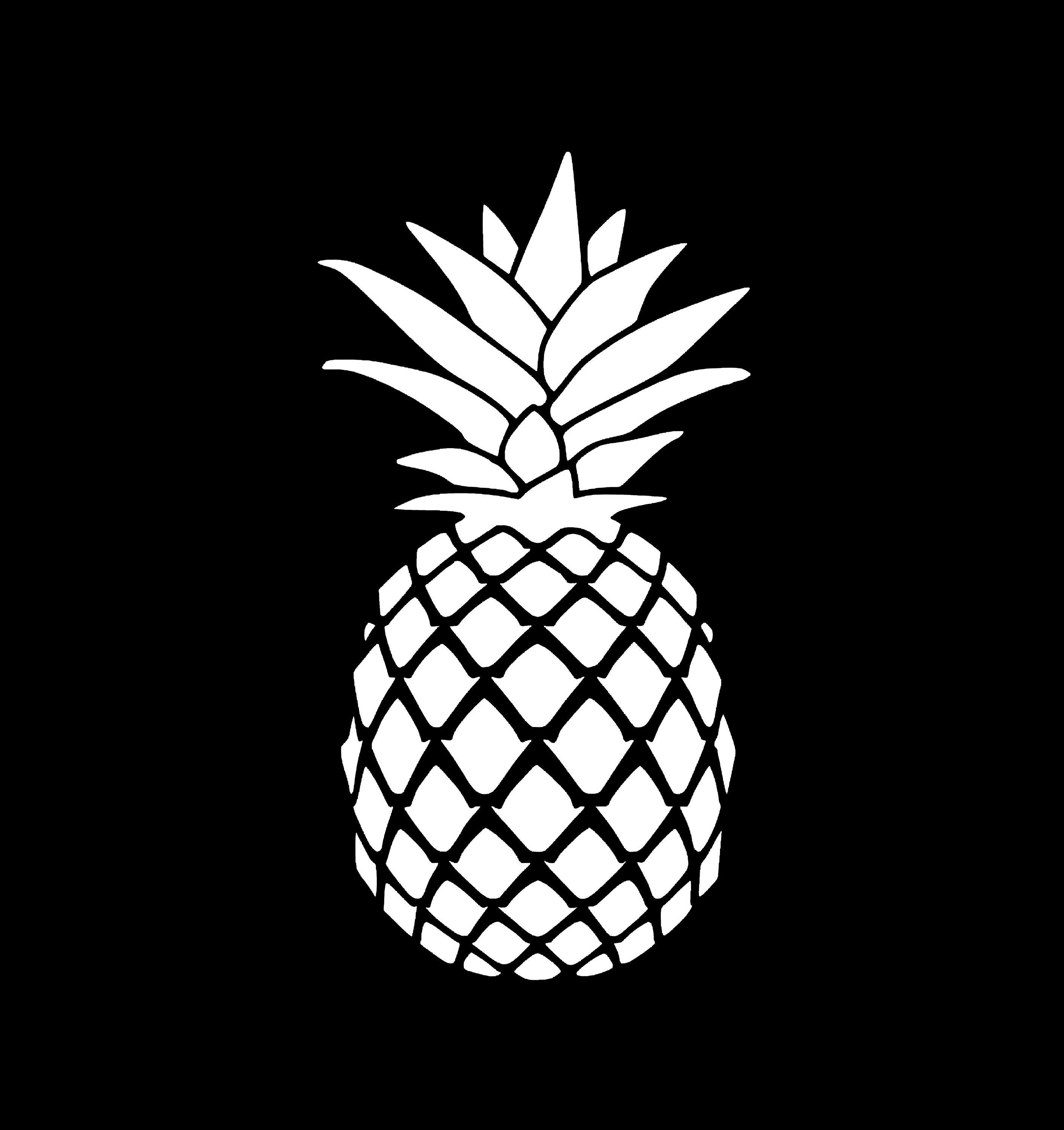 Pineapple Vinyl Decal - Etsy