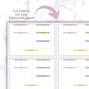 Printable Pharmacology Template for Nursing Drug Cards, Pharmacology ...