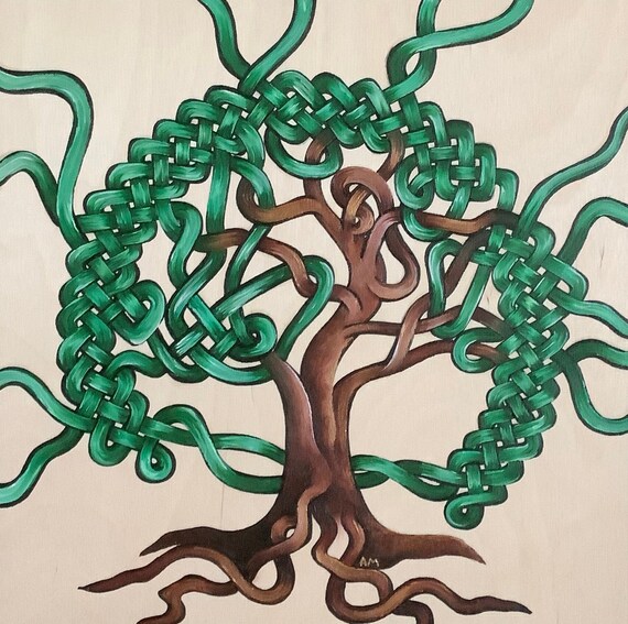 Celtic Knot Tree Roots