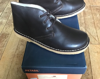 Markell Tarso Medius Straight Boot Shoe Brown Leather Wing Tip ...
