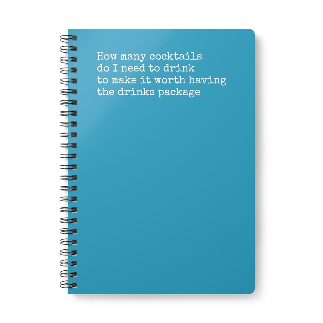 Cruise Journal Notebook A5 | Cruise Holiday Diary & Planning Book ...