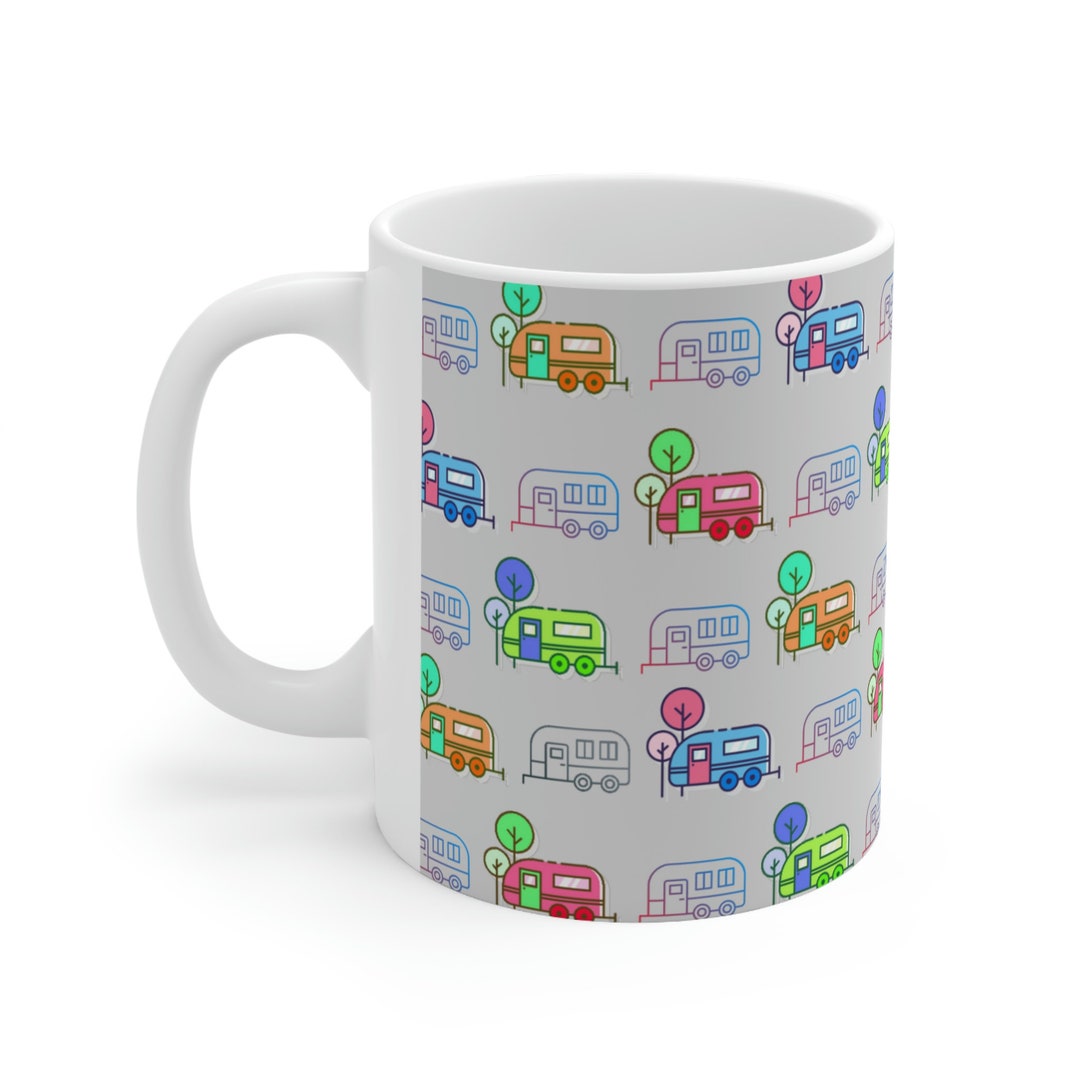 Caravan Mug, Caravaning Cup, Coffee Cup, Travel Mug, Caravan Accessory ...