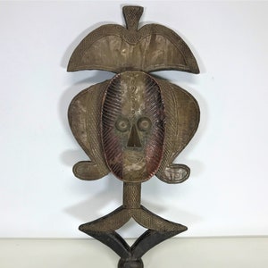 Authentic African Kota Gabon Mask - Etsy