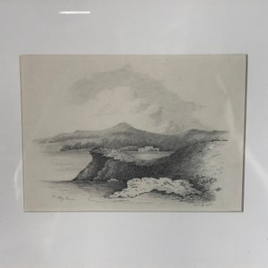 Rare Circa 1825. Woman Artist Mary C. Bingham British Pencil Drawing - Etsy