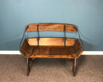 Antique Buggy Bench - Etsy
