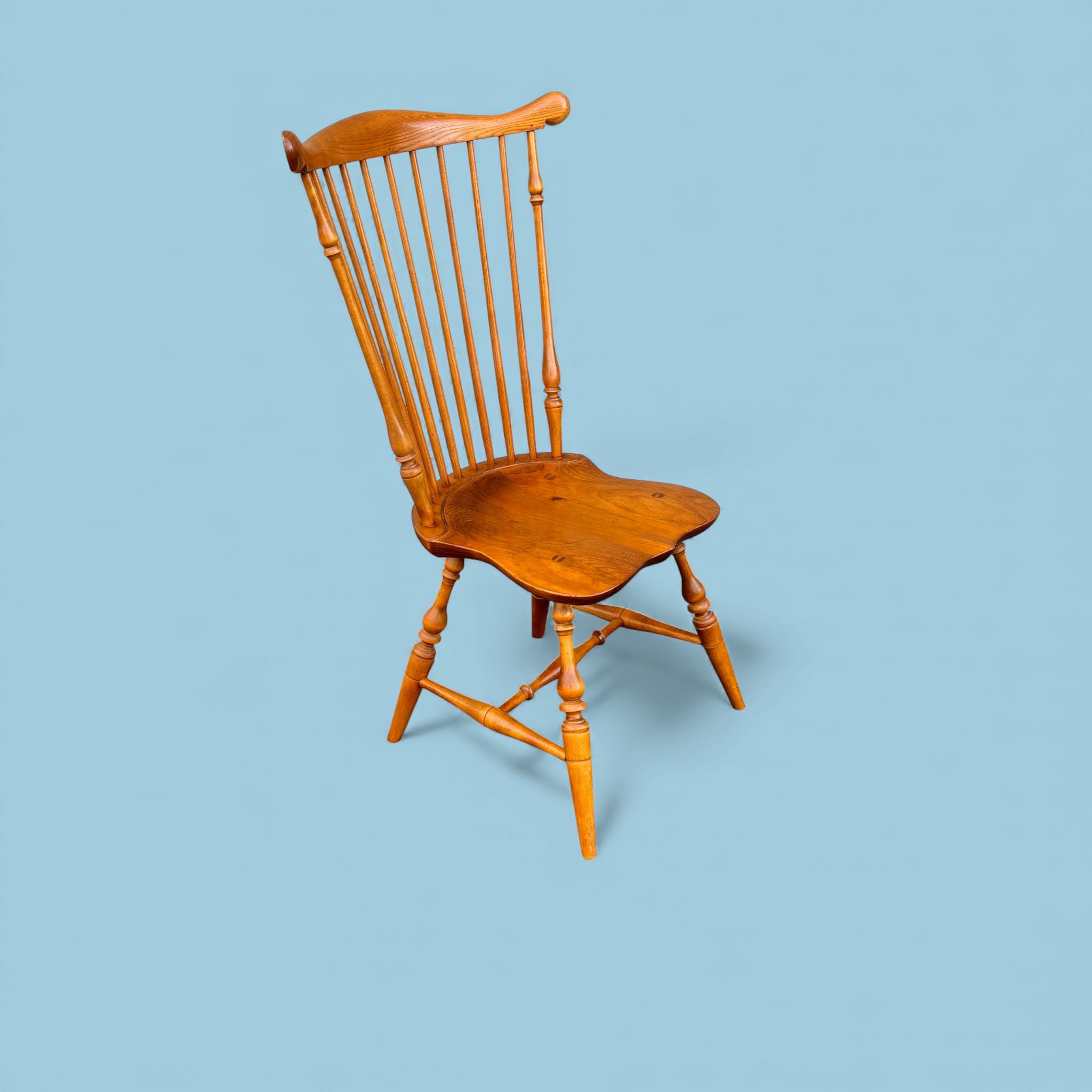 Set of 8 Windsor Workshop Fan Back Windsor Dining Chairs - Etsy