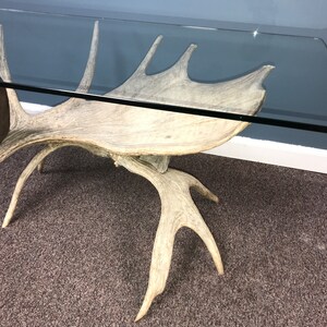 Moose & Elk Antler Coffee Table - Etsy